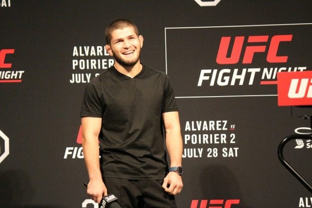 Khabib Nurmagomedov Vows to Stay In Octagon at UFC 242 in Abu Dhabi