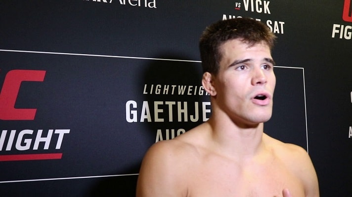 UFC Lincoln: While Expecting a War, Submission Finish Was "Second ...