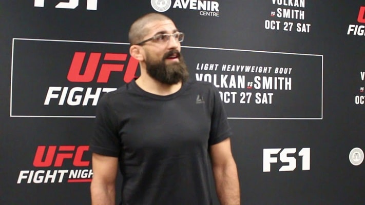 How A Sneeze Led to Shoulder Sugery for UFC Moncton's Court McGee