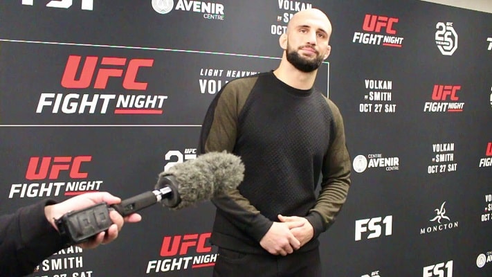 UFC Moncton: Volkan Oezdemir Says He Has the Most Vicious Knockout ...