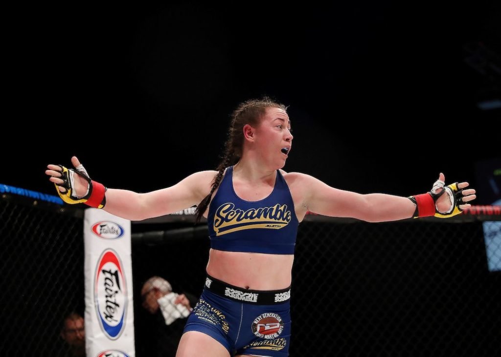 UFC London Results: With Swollen Eye, Molly McCann Becomes First ...