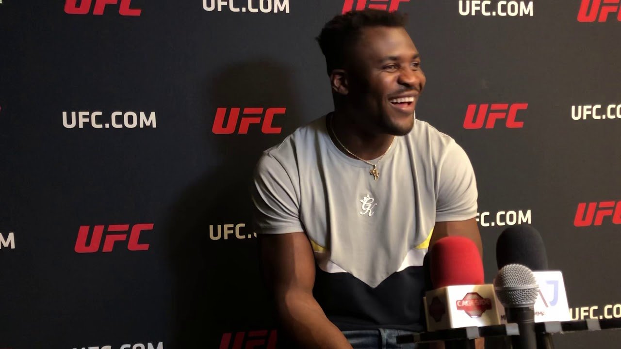 UFC Minneapolis: Francis Ngannou Believes He's the Best Boxer in the ...
