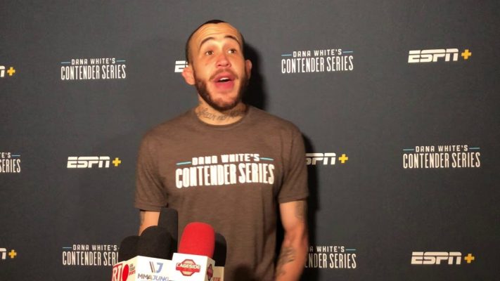 Contender Series Winner Sean Woodson: From Xbox Player to UFC Fighter ...