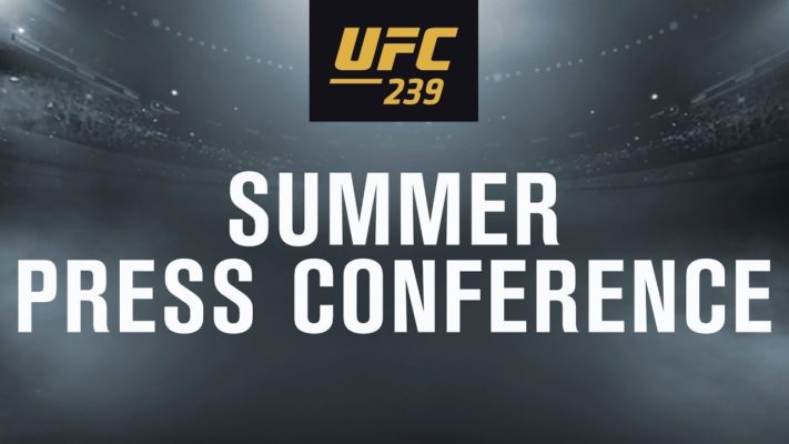 UFC Summer Press Conference 2019 Live Stream
