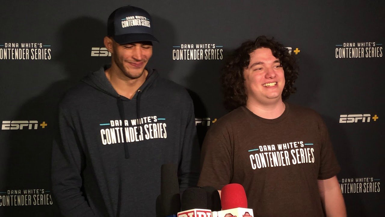 After Winning on the Contender Series at 205lbs, Ex-Welterweight ...