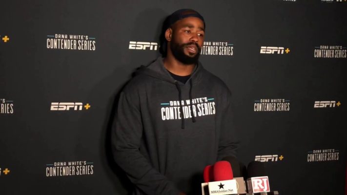 Contender Series Winner Don'Tale Mayes: Third Time's the Charm