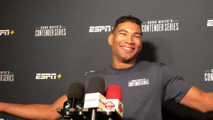 Contender Series Winner Herbert Burns: It's a Family Business Now