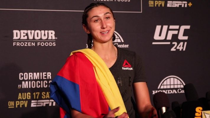 UFC 241 Winner Sabina Mazo Wants to Surprise Everyone in Each Fight