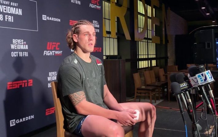 Brendan Allen Could Hear Blood Gurgling In His Ear at UFC Boston Fight