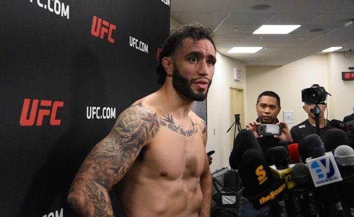 Despite Fighting Out Contract at UFC 244, Shane Burgos Looking to Stay Put