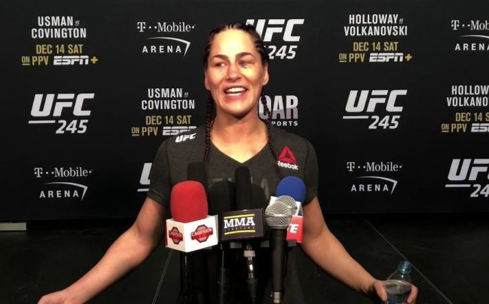 UFC 245: Jessica Eye Address Missing Weight, Feeling of Shame