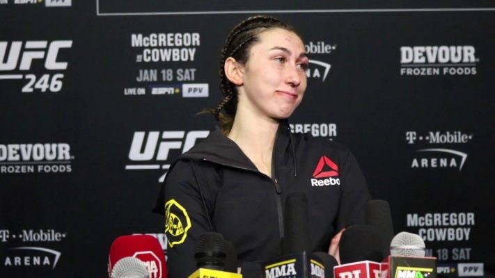 UFC 246: Colombian Queen Sabina Mazo Loves Blood in a Fight