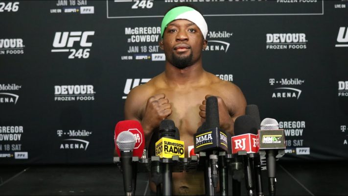 UFC 246: Sodiq Yusuff Says You Can Expect Better From Here On Out
