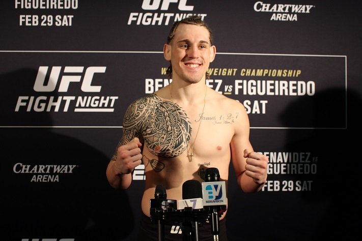 UFC Norfolk's Brendan Allen: "I'm trying to be the first person to stop ...