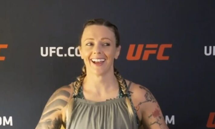 UFC Vegas 5: Joanne Calderwood Knows Title Shot "Out of My Control"