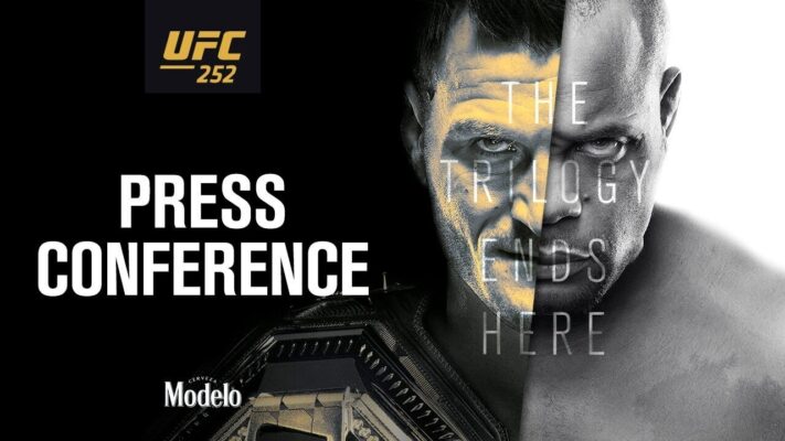 UFC 252 Pre-Fight Press Conference Live Stream