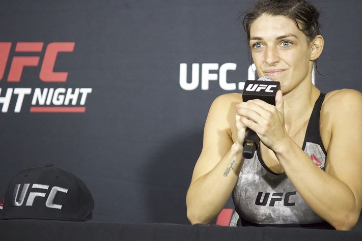 UFC Vegas 11: Mackenzie Dern "Taking This Serious" Since Birth of Daughter