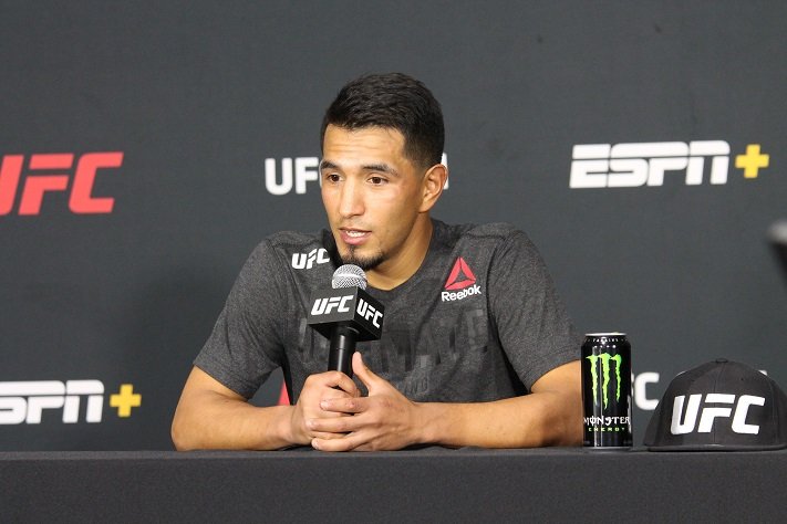 UFC Vegas 12: Adrian Yanez Thrilled to Land Head Kick KO After Looking ...