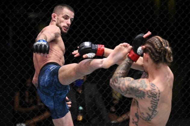 UFC Vegas 15 Results: Nathan Maness Survives, Finishes Luke Sanders