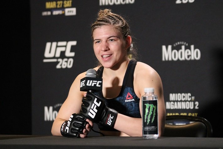 UFC 260's Miranda Maverick: "I Will Never Go to Bantamweight"