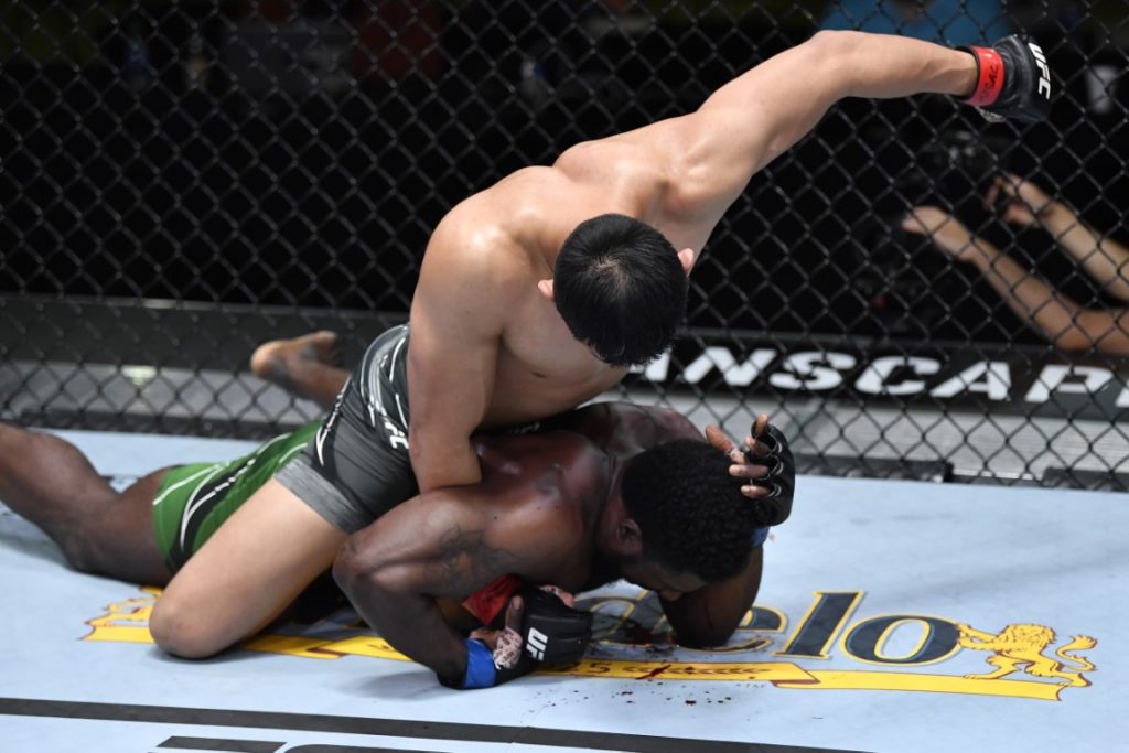 UFC Vegas 23 Results: Da Un Jung Stifles William Knight, Stays Undefeated