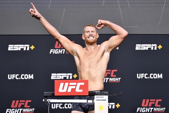 UFC Vegas 23's Sam Alvey: Marquez "Has Heart But I've Got More Heart"