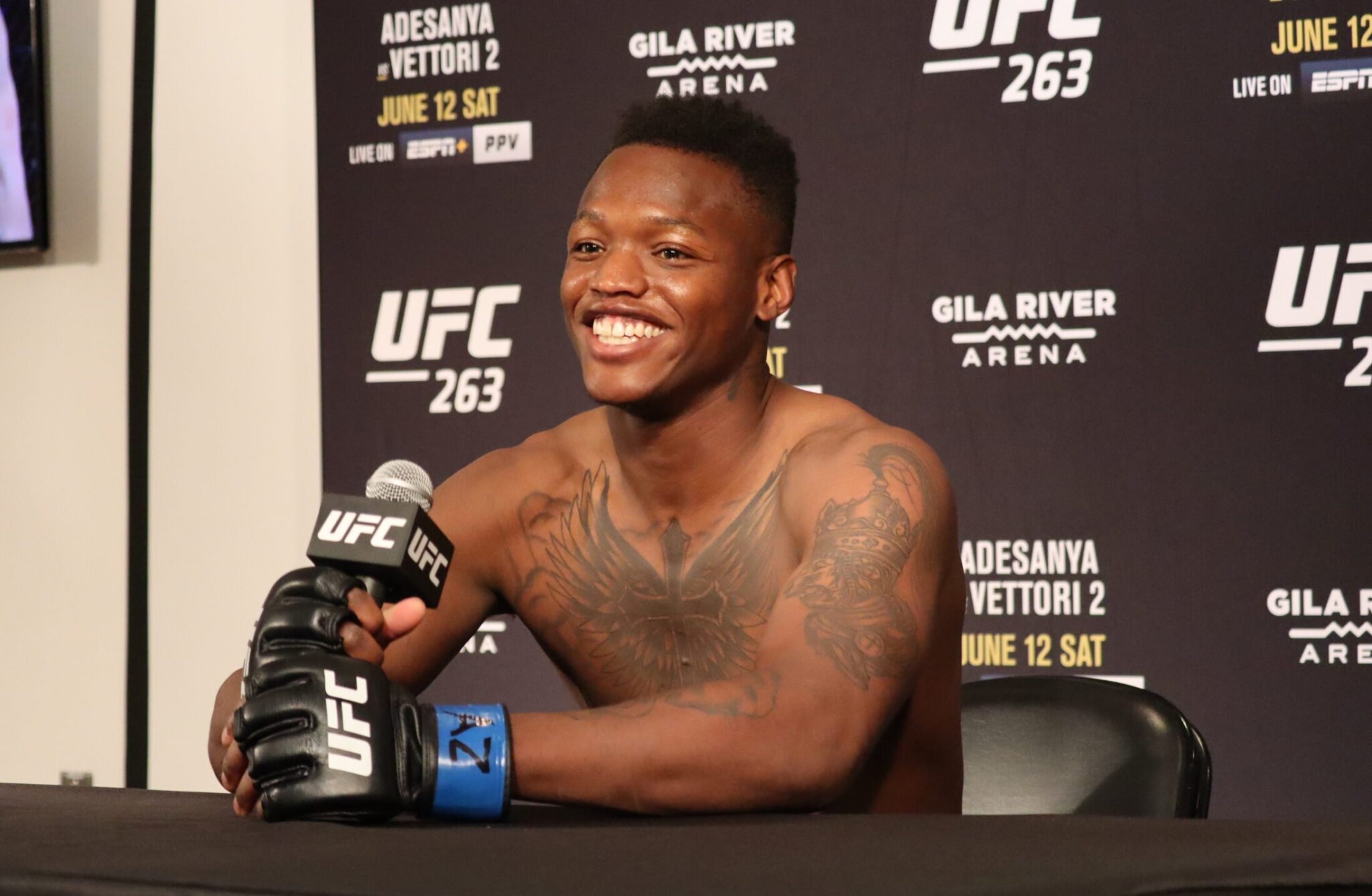 UFC Vegas 49's Terrance McKinney Honing Wrestling, Dropping Bombs