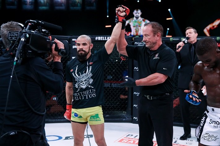 Bellator 262's Matheus Mattos: Strikers Welcome Moving Forward