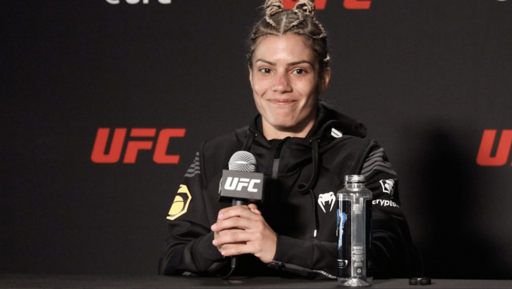 UFC Vegas 43: Luana Pinheiro Wants To Be Rebooked With Jessica Penne