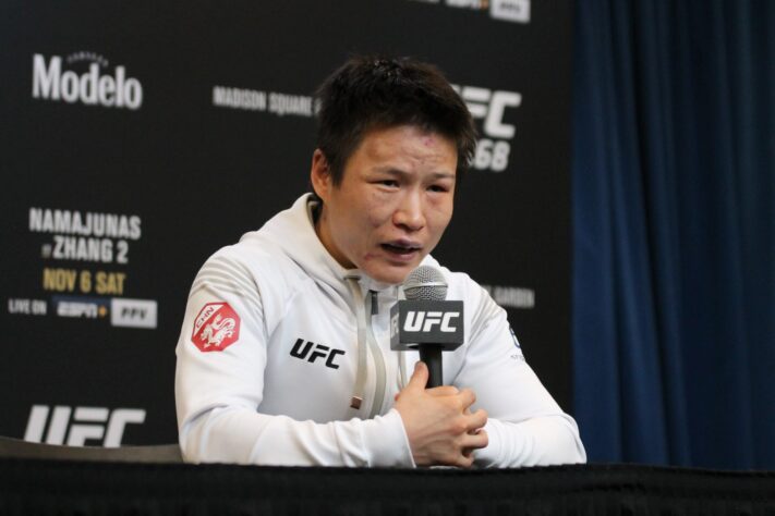 UFC 268's Zhang Weili: "I'll Get Back My Belt Back If I Get The ...