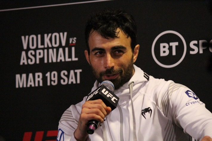 UFC London: Makwan Amirkhani Wants To Run Back All Losses