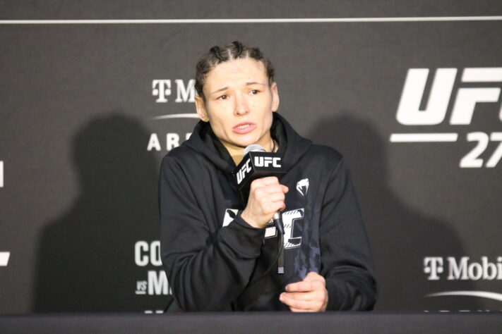 UFC 272: Maryna Moroz Sends Powerful Message Home: "Stay Strong"