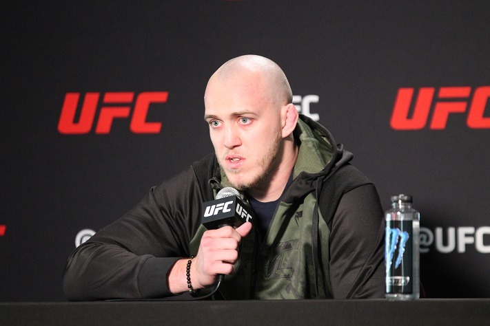 UFC 272: Sergey Spivak Feels Delay in Hardy Fight Was a "Positive Trend"