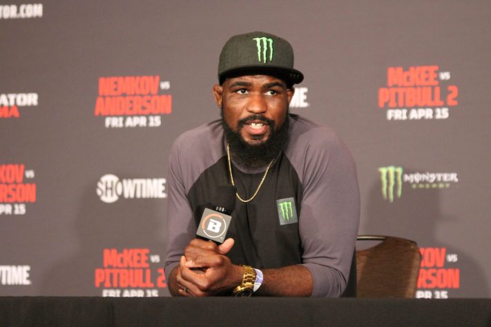 Bellator 277's Corey Anderson Wants Confetti and Champagne After Win
