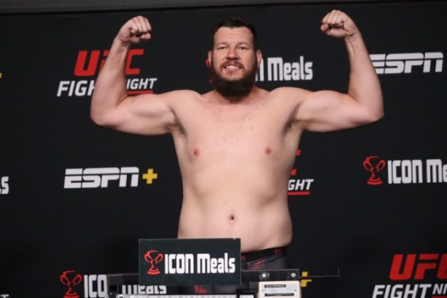 Heavyweights Josh Parisian, Chase Sherman Collide at UFC's Nov. 5 Event