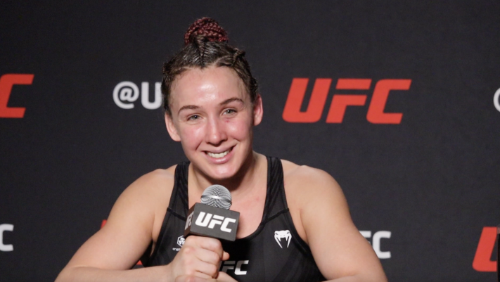 UFC Vegas 57: Full Time Fighter Vanessa Demopolous Picks Rogan Embrace ...