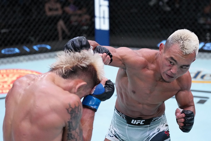 UFC Vegas 57: Shayilan Nuerdanbieke's Wrestling Key In Decision Over T ...