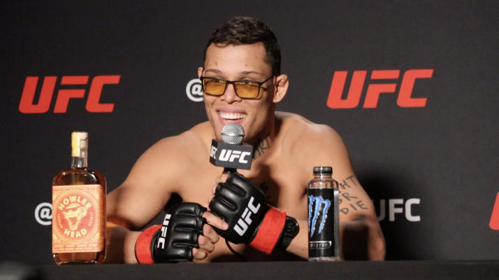 UFC Vegas 58's Caio Borralho: "I'm a Fighting Nerd, and It's Bully ...