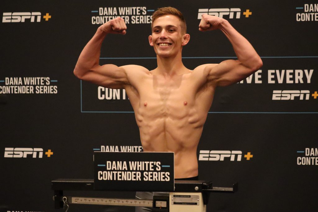 Cameron Saaiman Gets Steven Koslow After Ronnie Lawrence Drops Off UFC 282