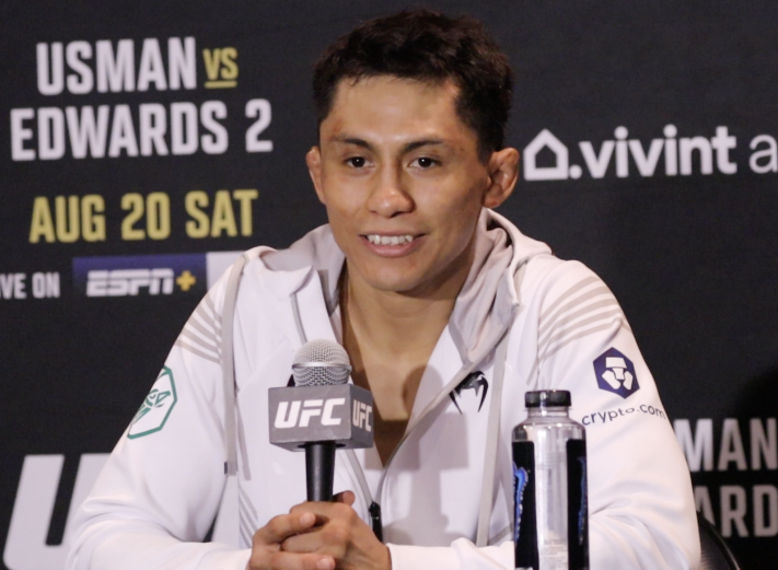 UFC 278: Victor Altamirano Took It Upon Himself To Kick Off Show For SLC