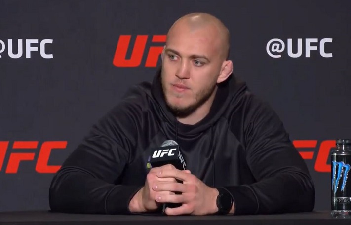 UFC Vegas 65: Sergey Spivak Says Name In Front of Him "Is Not Important"