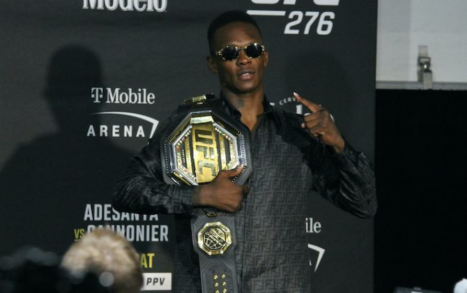Israel Adesanya Recognized by Nigerian Government for UFC 287 Win