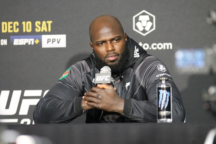 UFC 282's Jairzinho Rozenstruik: "Top Five, Don't Get Too Comfortable"