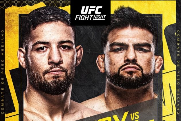 UFC Vegas 67 Poster Arrives with Gastelum, Imavov