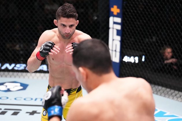 UFC Vegas 67: Allan Nascimento Gets First UFC Finish, Subs Carlos Hernandez