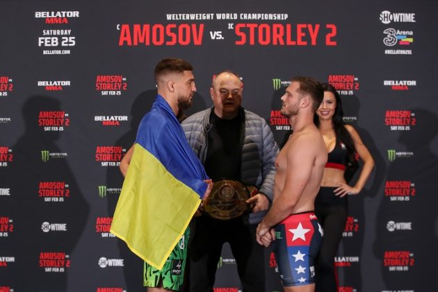 Bellator 291: Amosov vs. Storley 2 Live Stream and Results