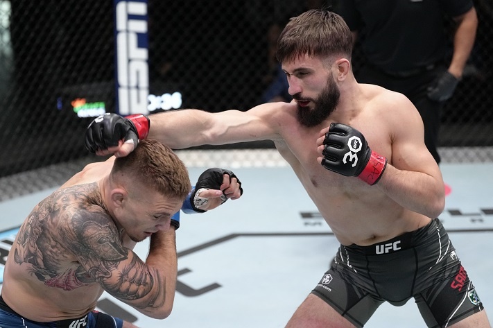 UFC Vegas 69: Nazim Sadykhov Earns Doctor's Stoppage TKO After Head ...