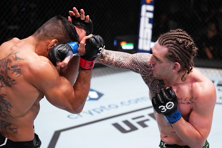 UFC Vegas 70: Promoted to Main Event, Brendan Allen Submits Andre Muniz