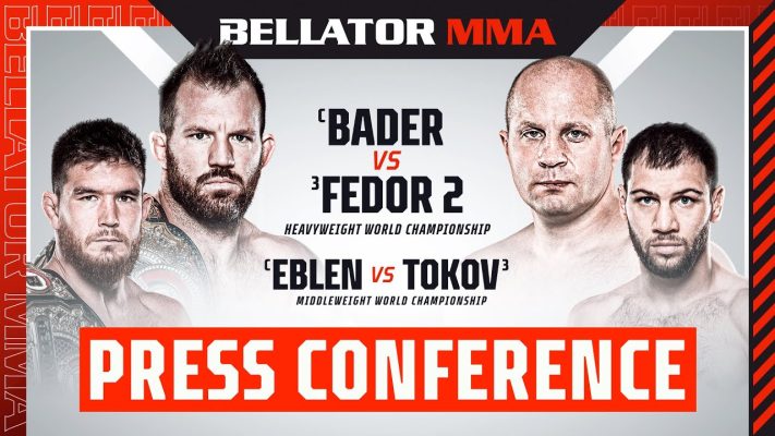 Bellator 290: Bader vs. Fedor 2 Press Conference Live Stream