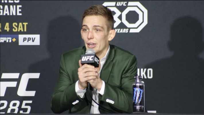 UFC 285: Cameron Saaiman Says It's Two Groin Strikes For Every Pound Missed